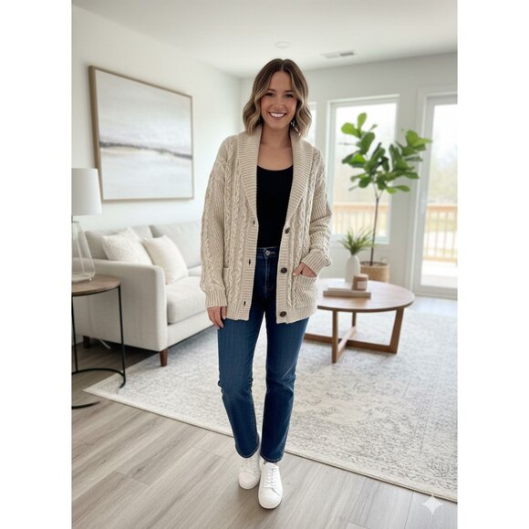 Market & Spruce | Sweaters | Market Spruce Cardigan Sweater Womens ...